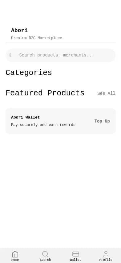 Abori Marketplace App