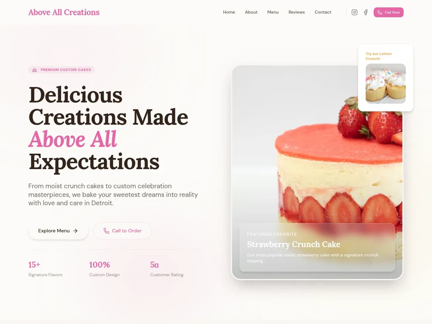 Above All Creations Site