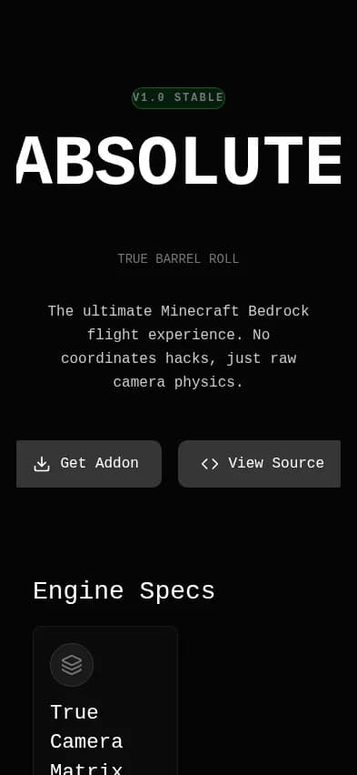 Absolute True Barrel Roll