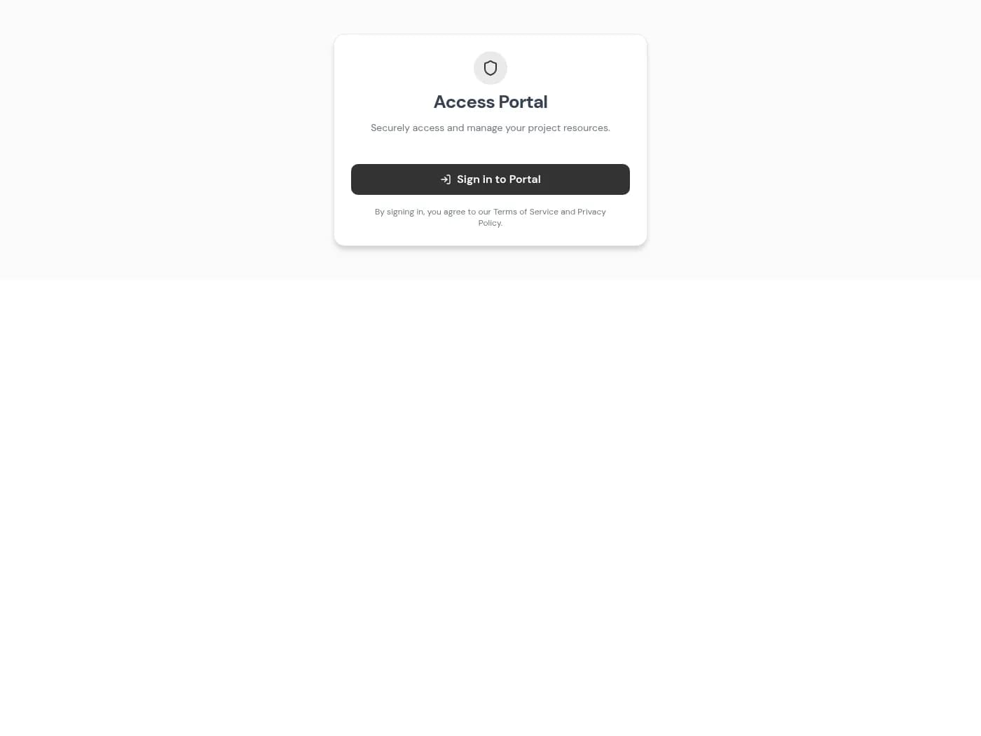 Access Portal Starter