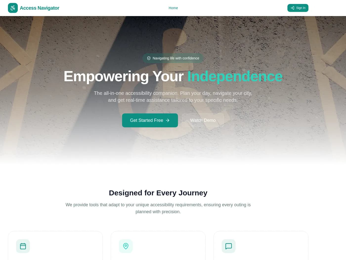 Accessible Life Navigator