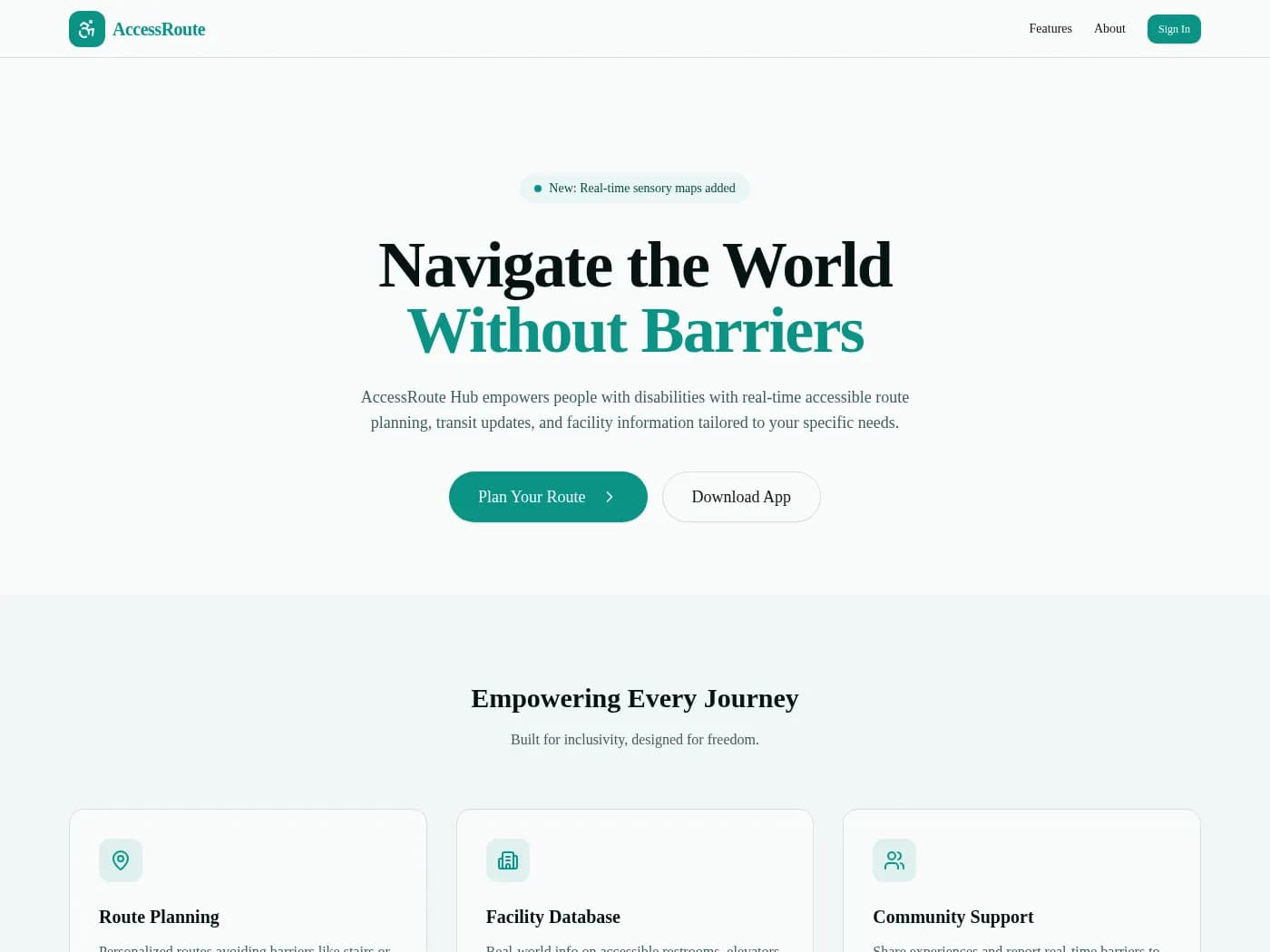 AccessRoute Hub