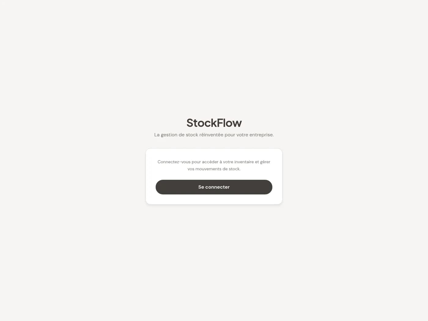 Access Stock Manager