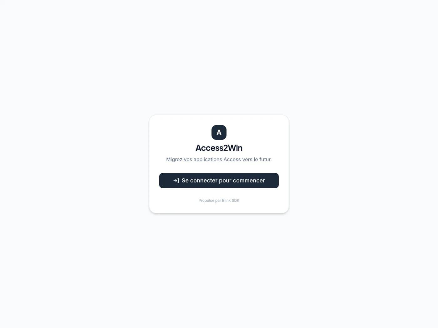 Access2Win App