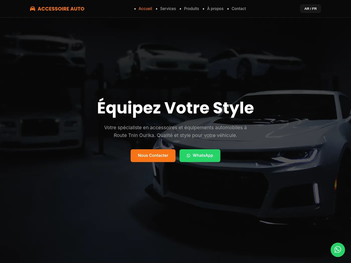 Accessoire Auto Web