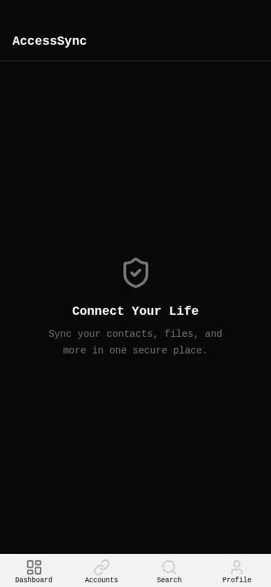 AccessSync Mobile App