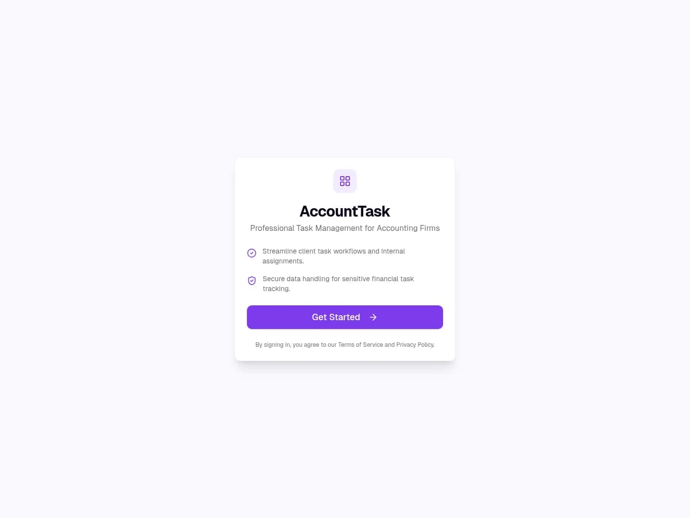 AccountTask Manager