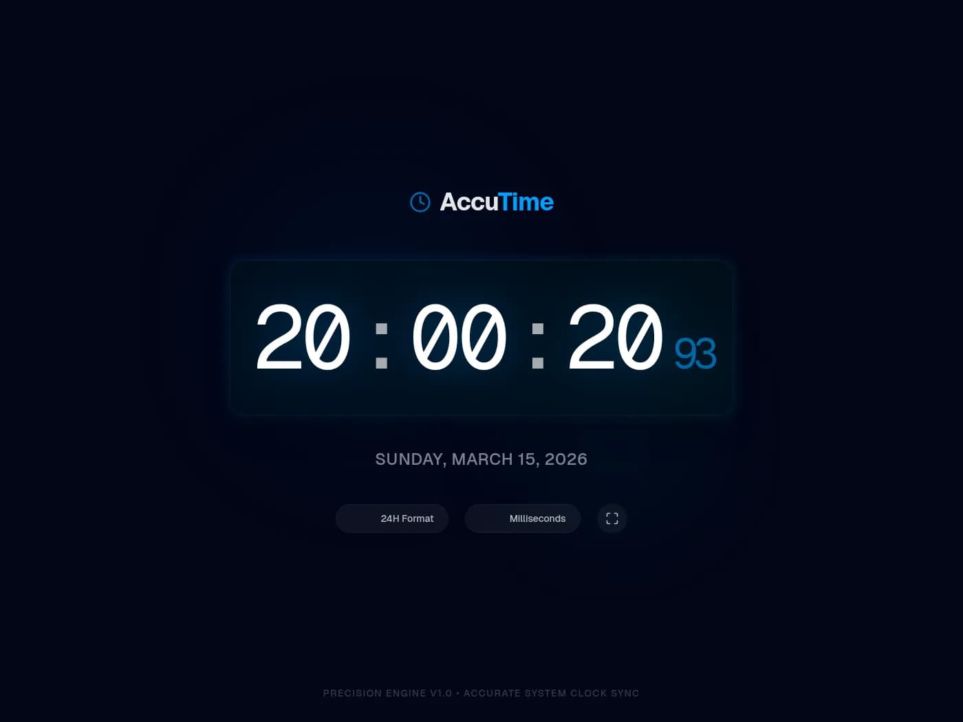 AccuTime Clock Web