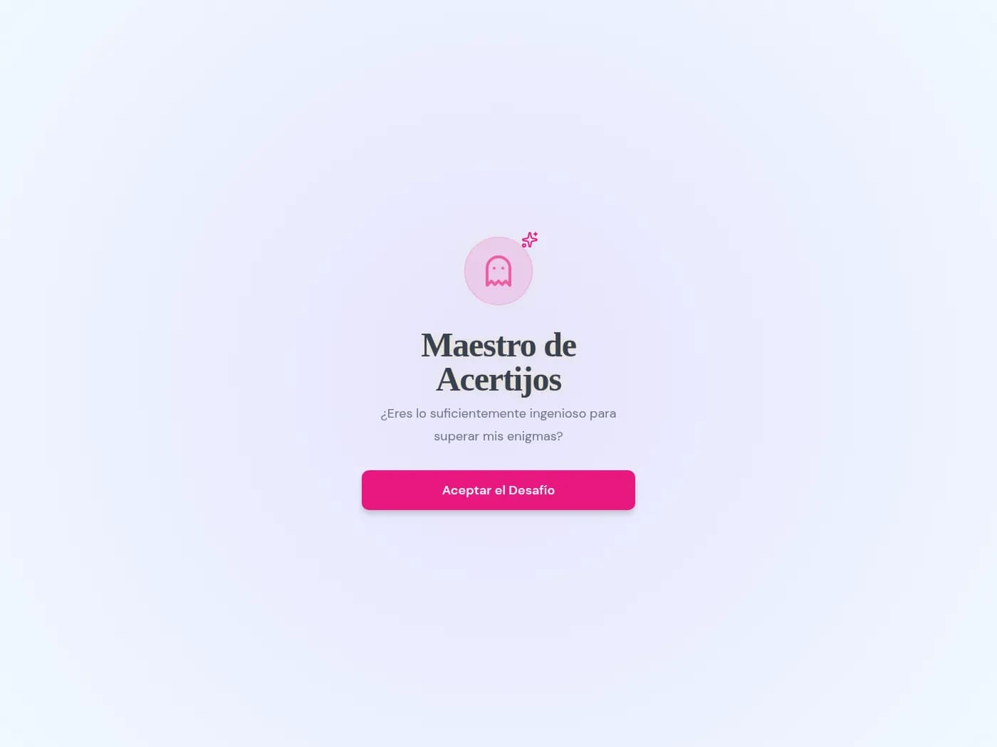Maestro de Acertijos