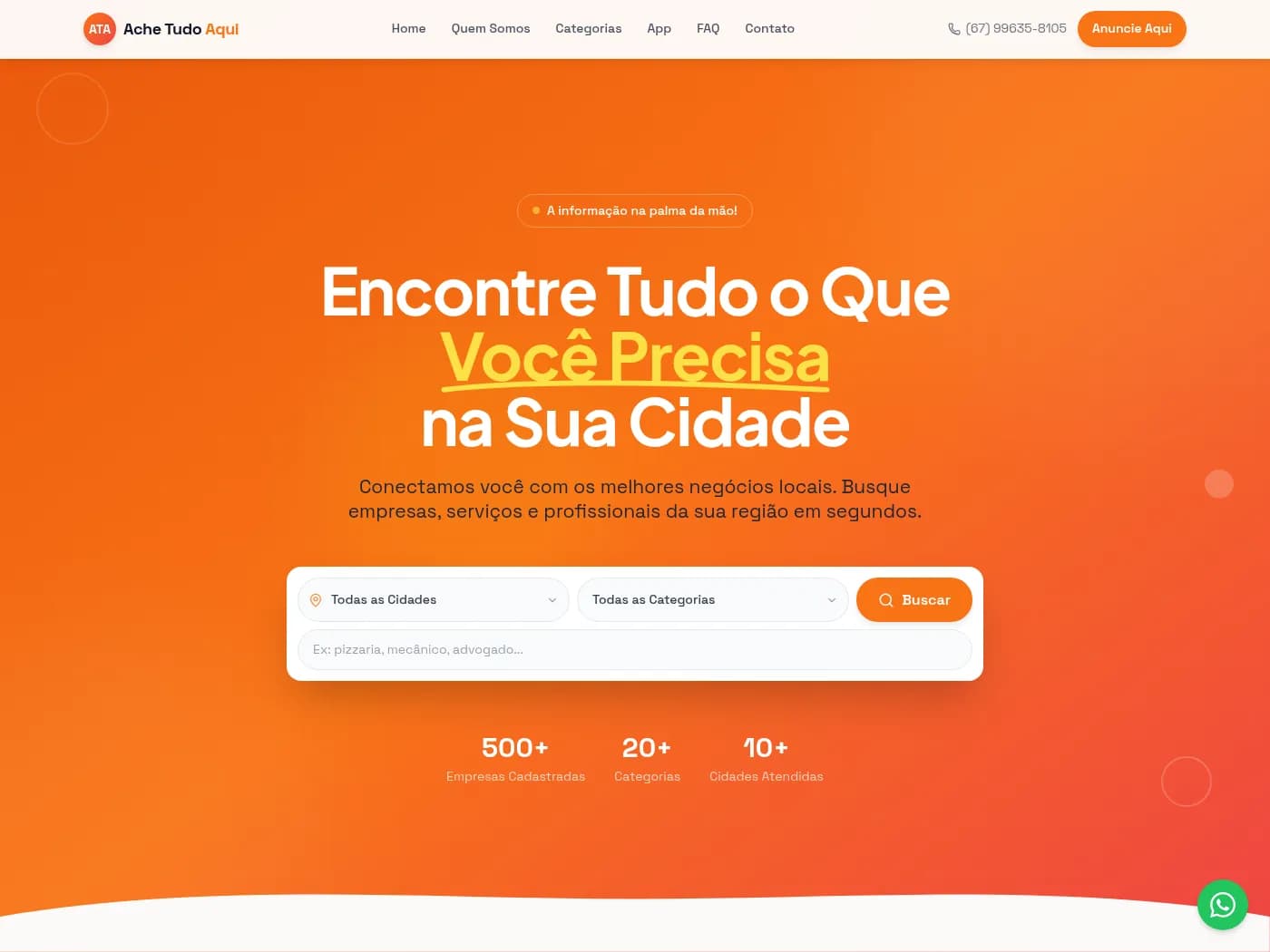 Ache Tudo Aqui Redesign