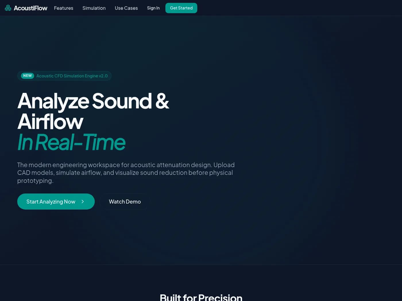 AcoustiFlow Analyzer