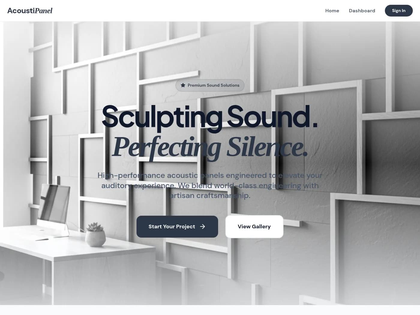 AcoustiPanel Web Presence