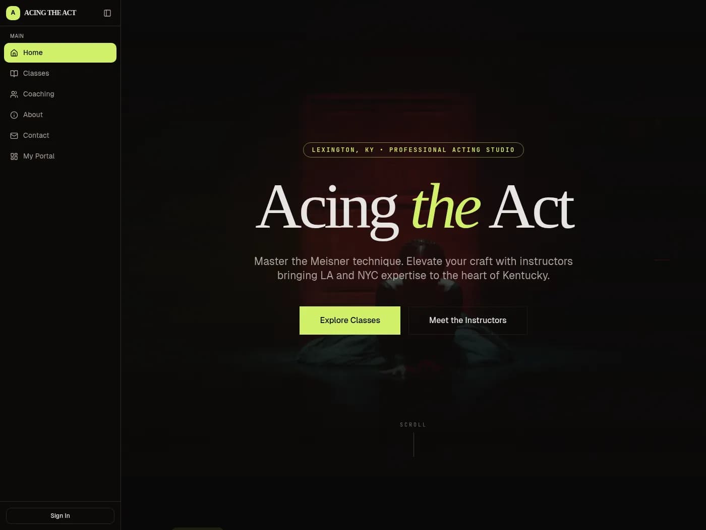 Acing the Act Portal