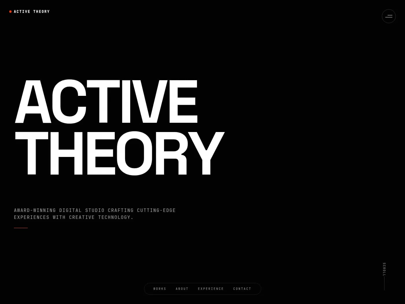 ActiveTheory Web Clone