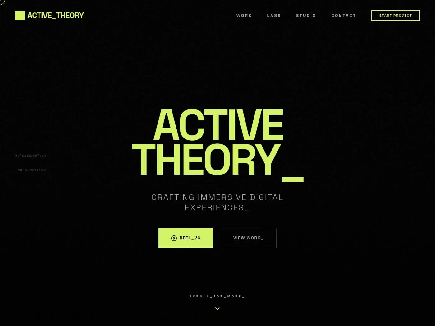 ActiveTheory Style Site