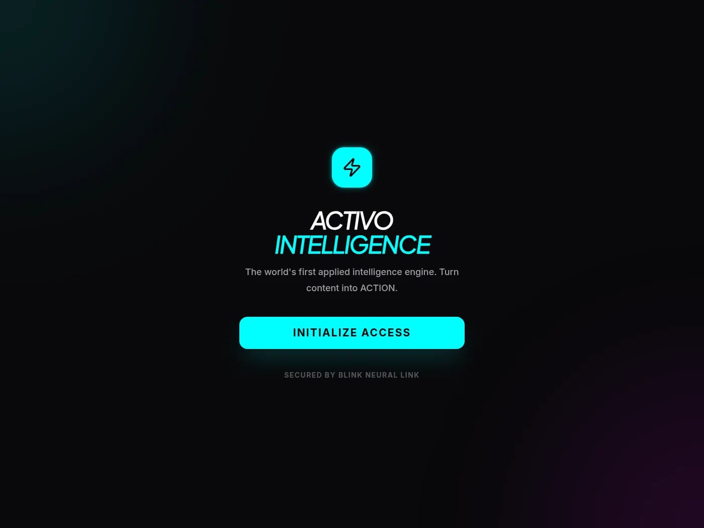 Activo Intelligence Hub