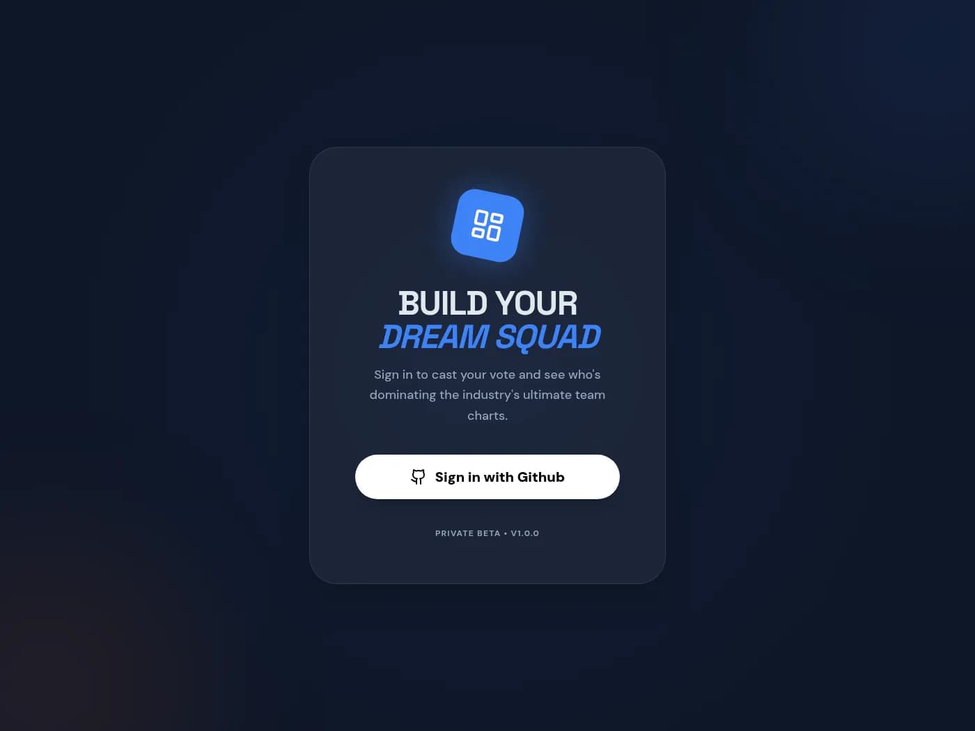Actor Team Voting App