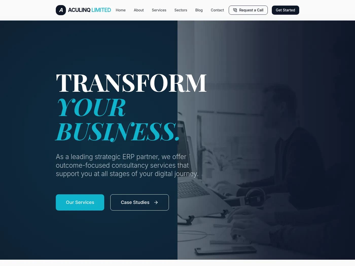 ACULINQ Web Presence
