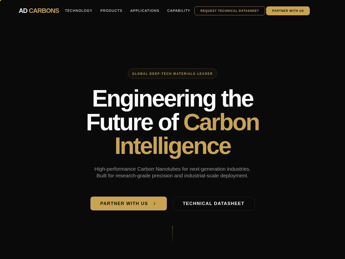 AD Carbons Elite Web Presence