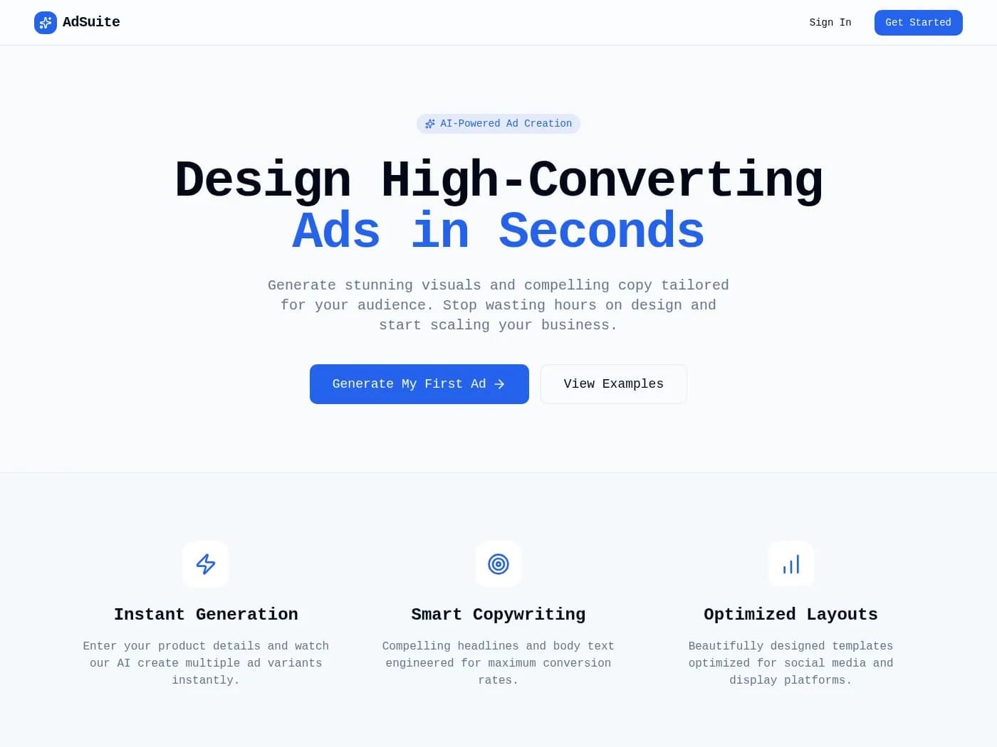 Ad Create Suite
