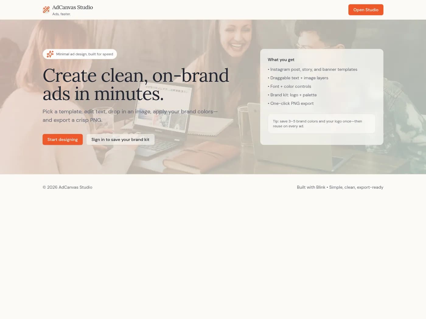 AdCanvas Studio