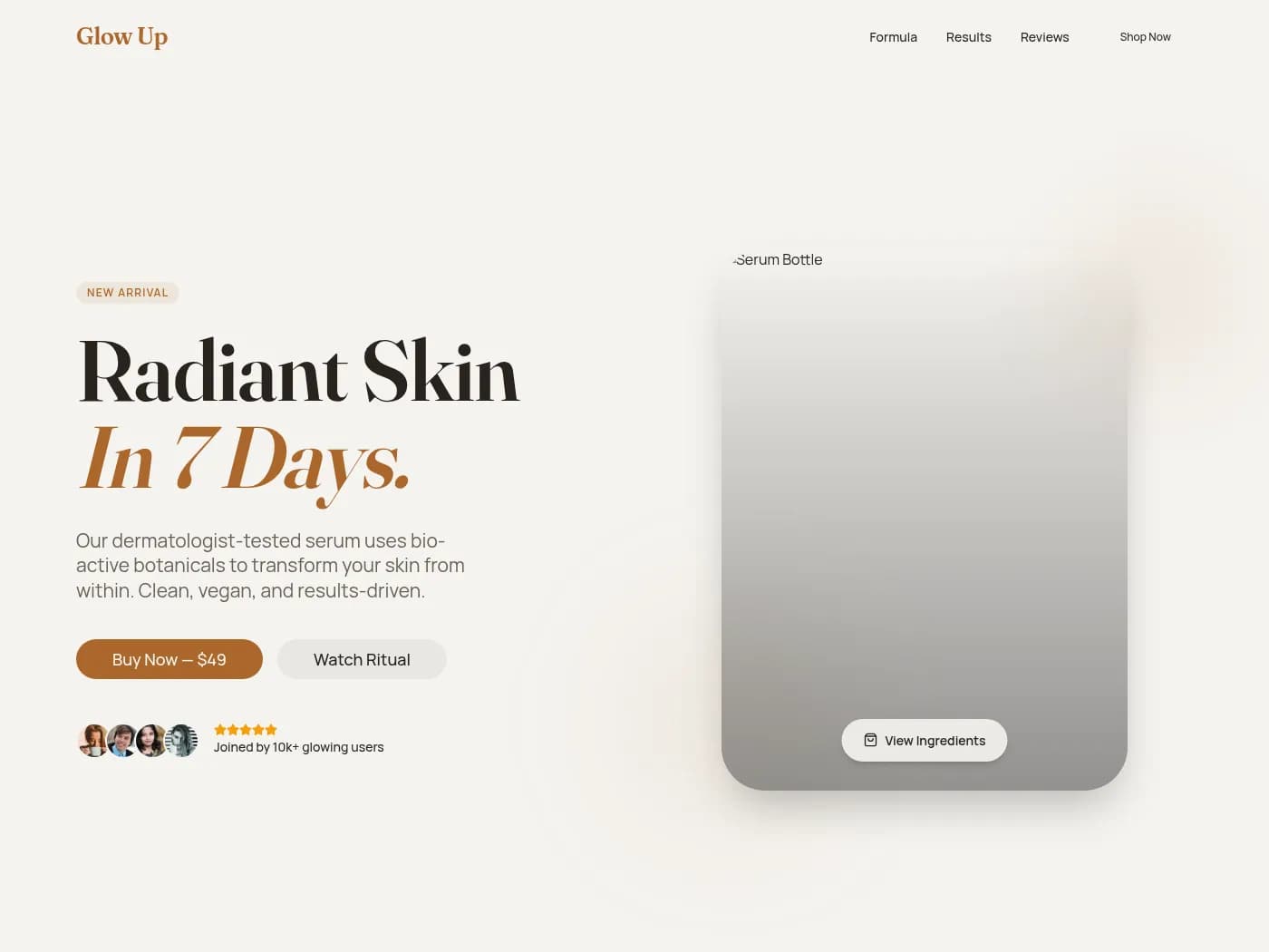 Ad Landing Page