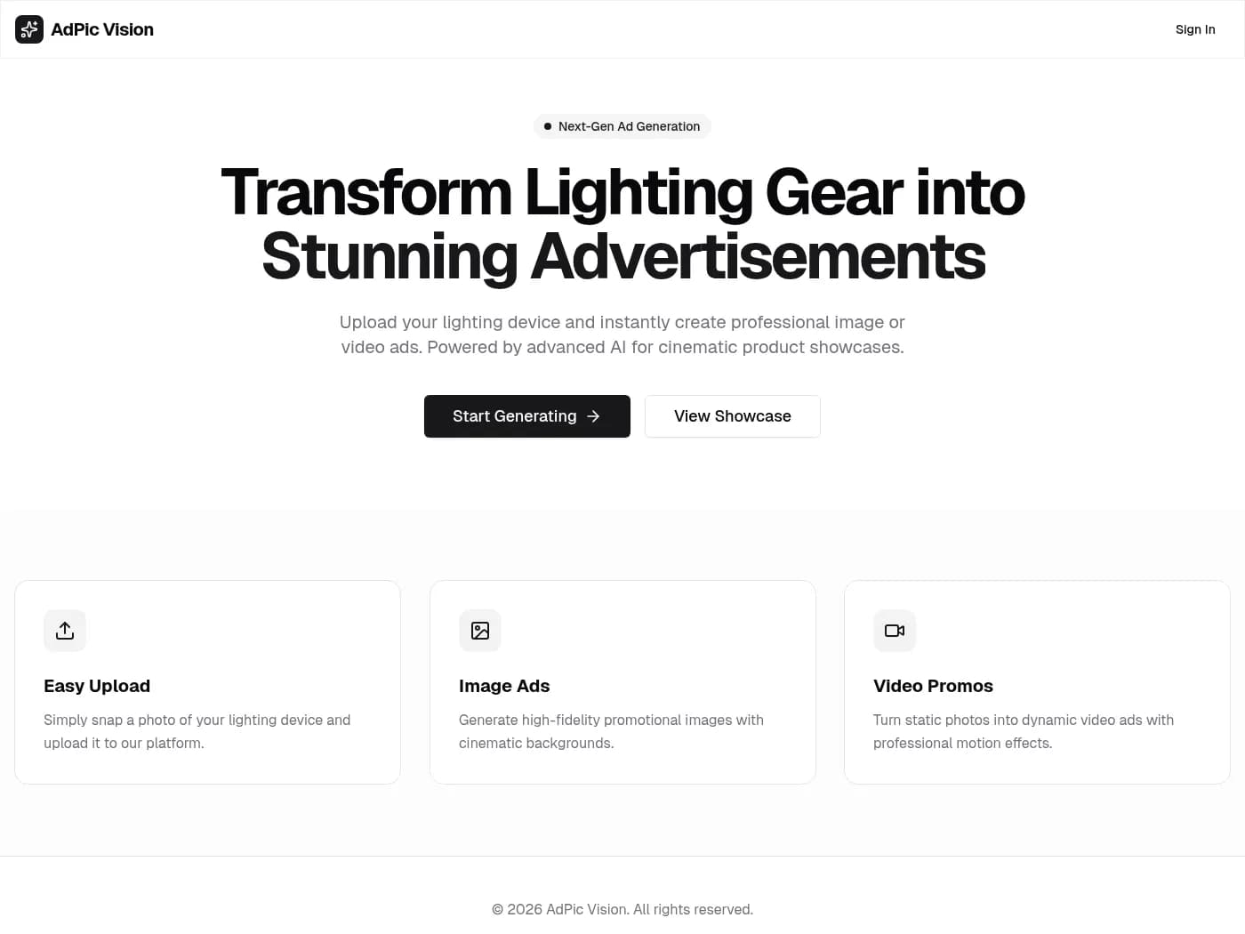 AdPic Vision Generator