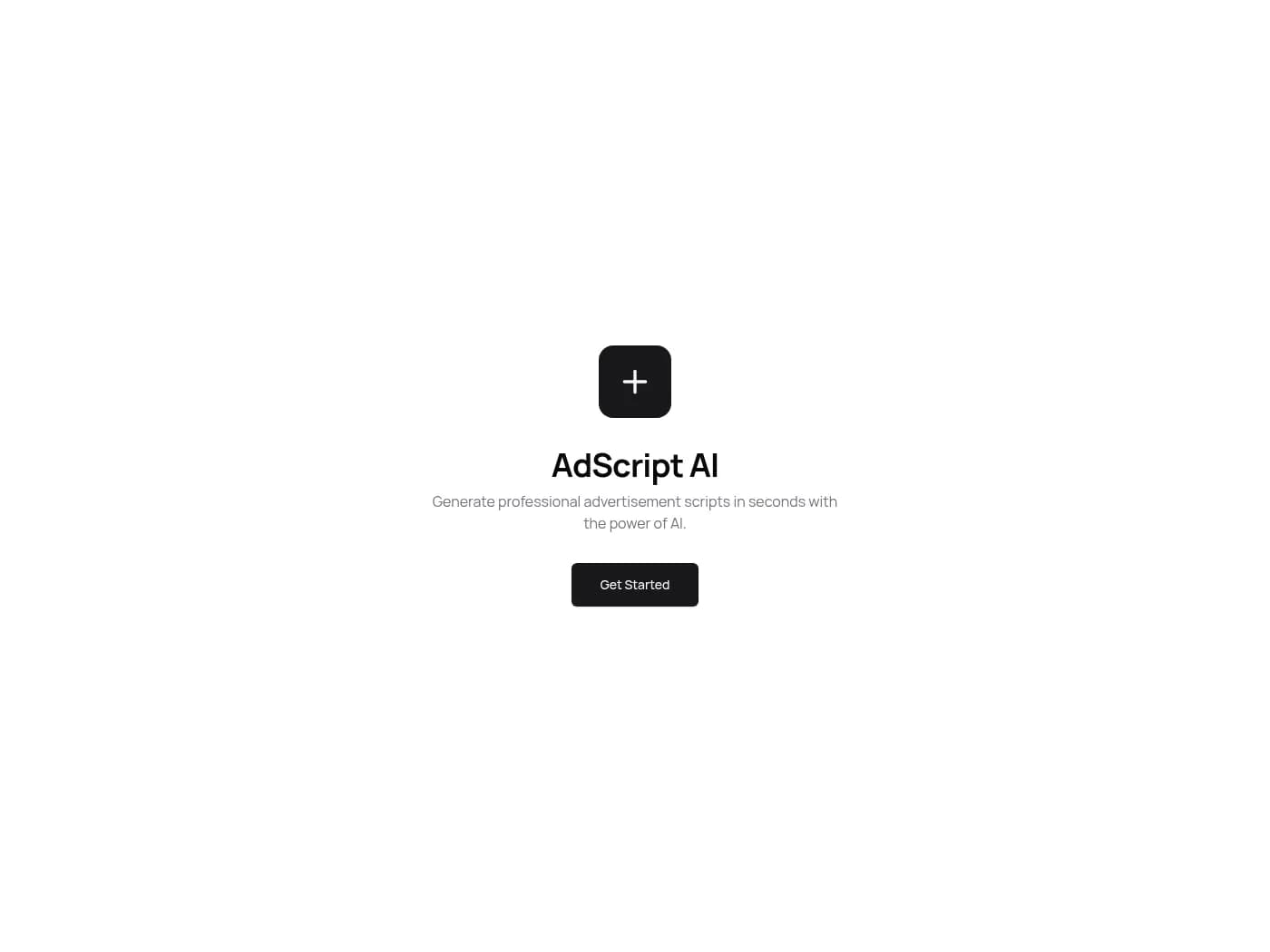 Ad Script Generator