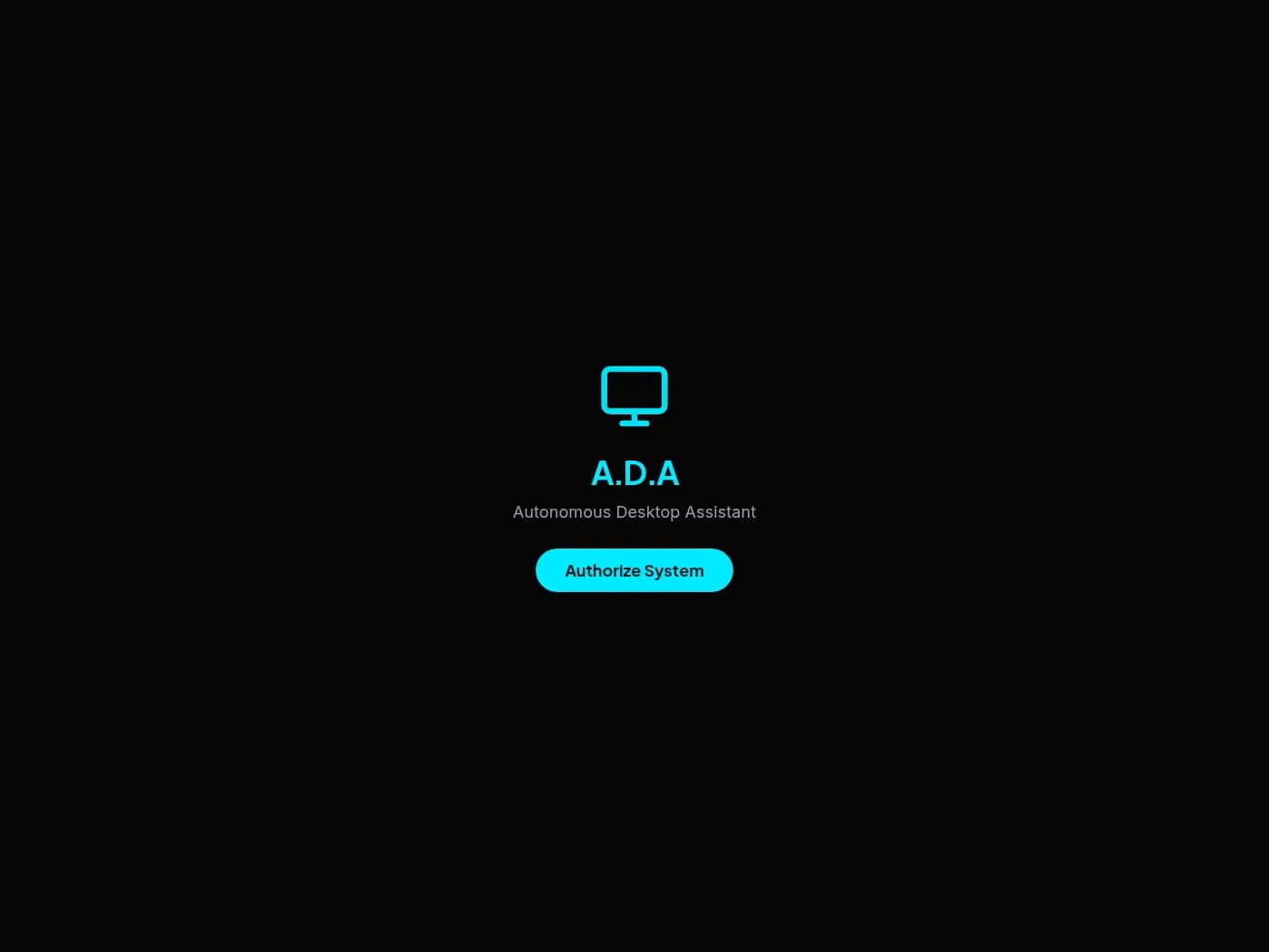 A.D.A Voice PC Assistant