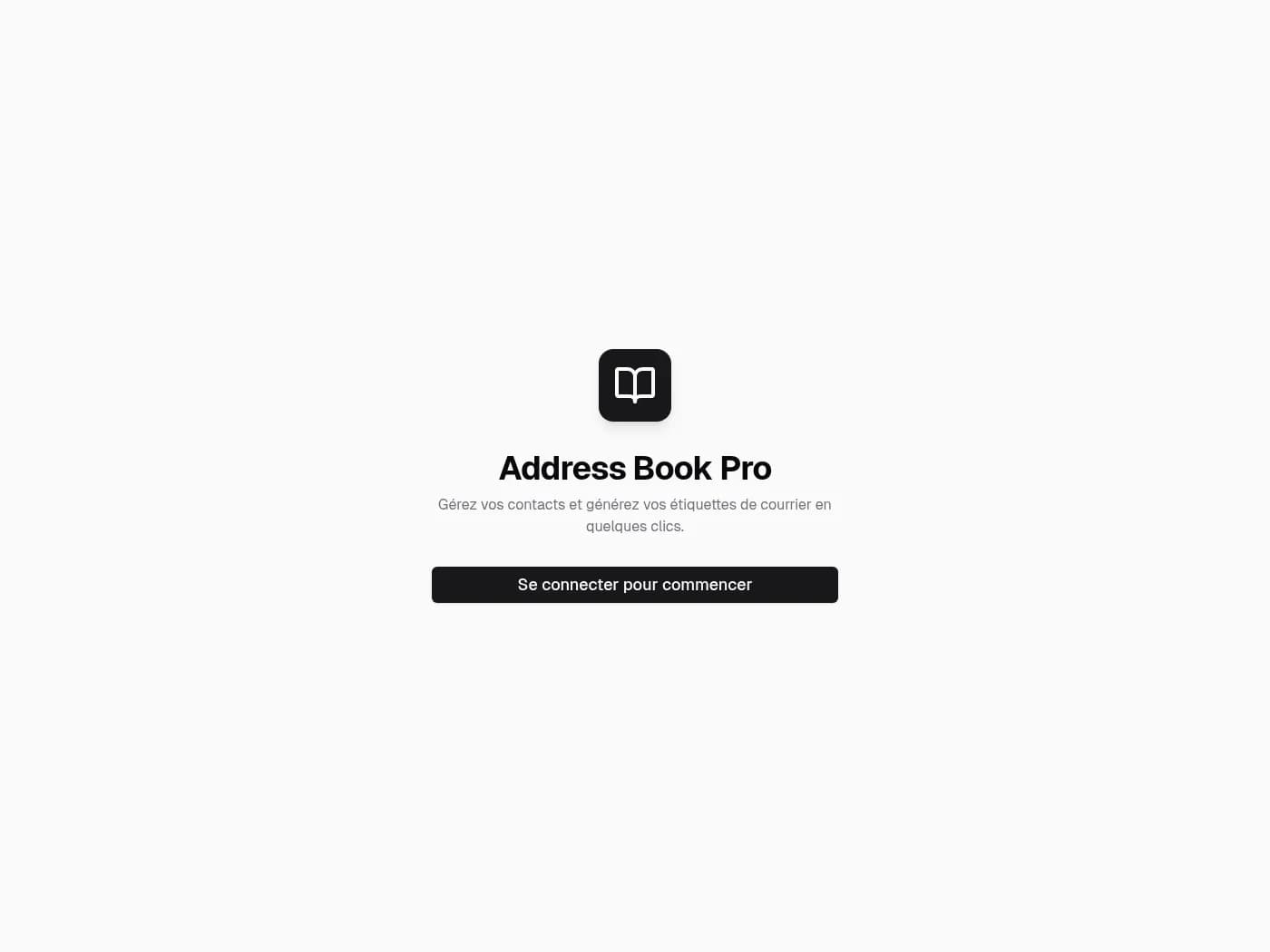 Address Book Pro
