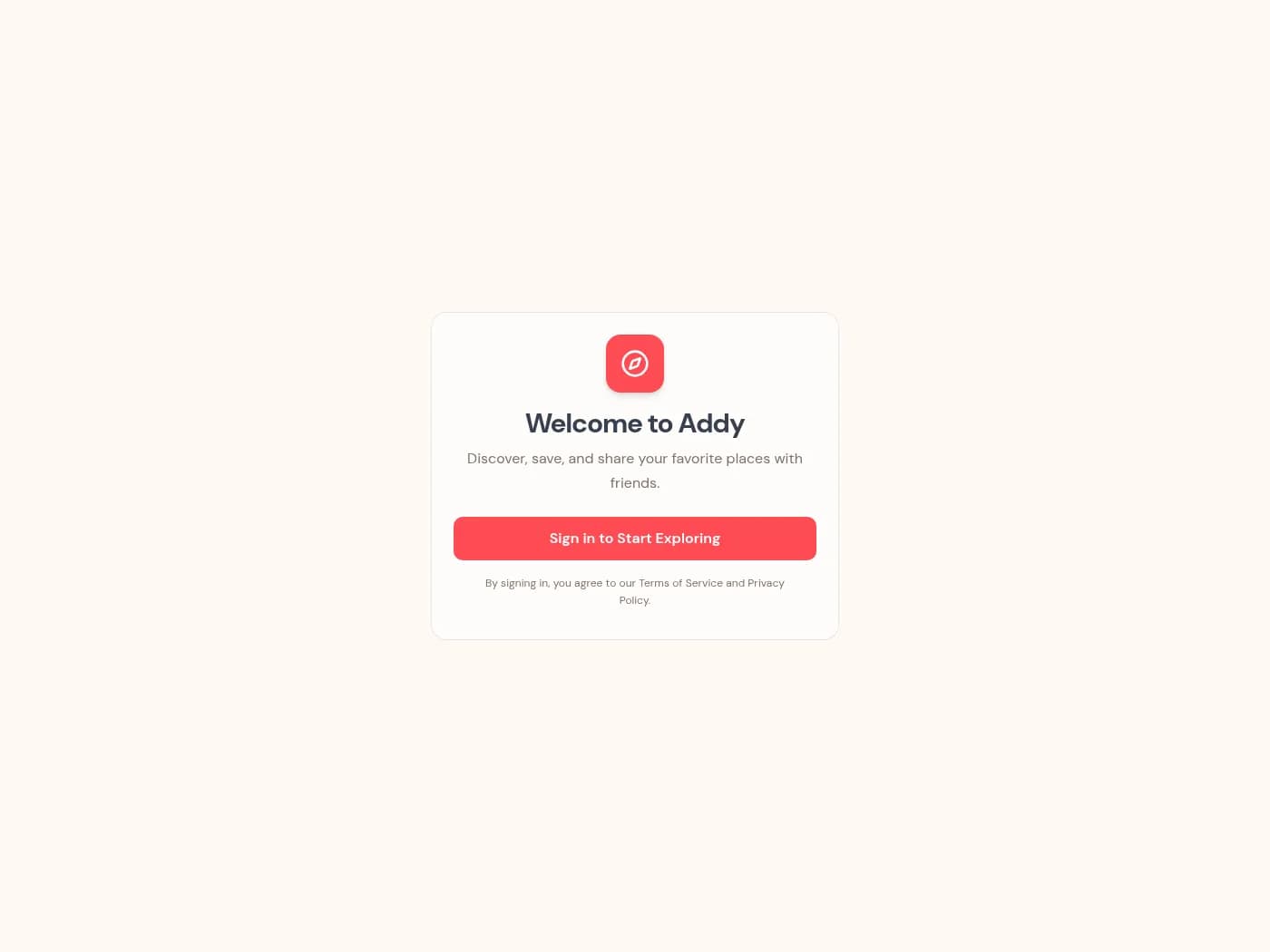 Addy Social Discovery