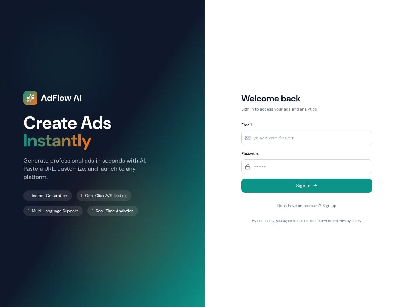 AdFlow AI