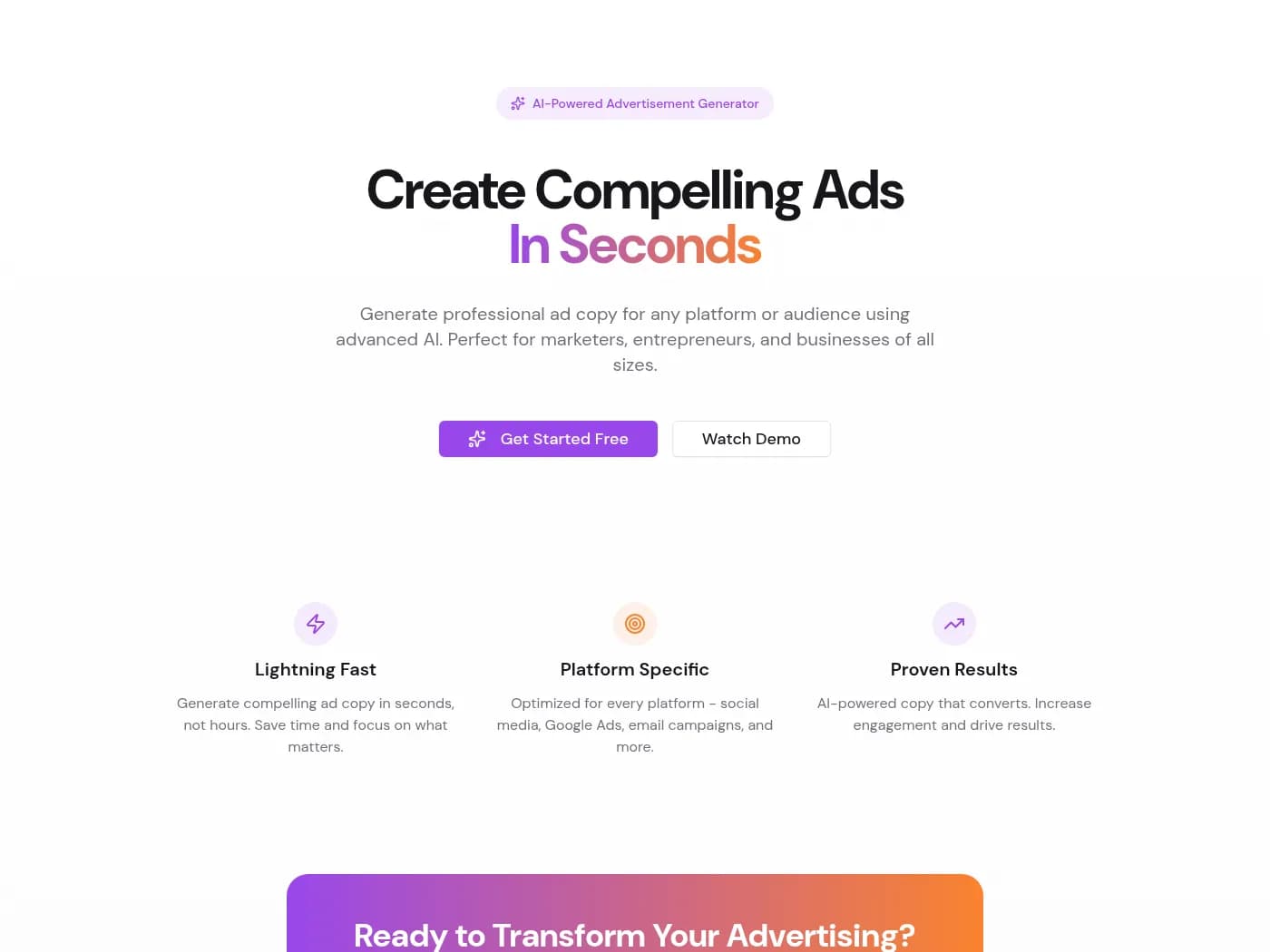 AdGenie AI App
