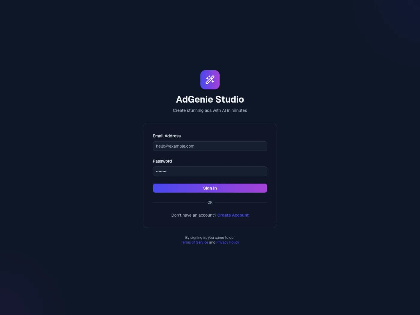 AdGenie Studio