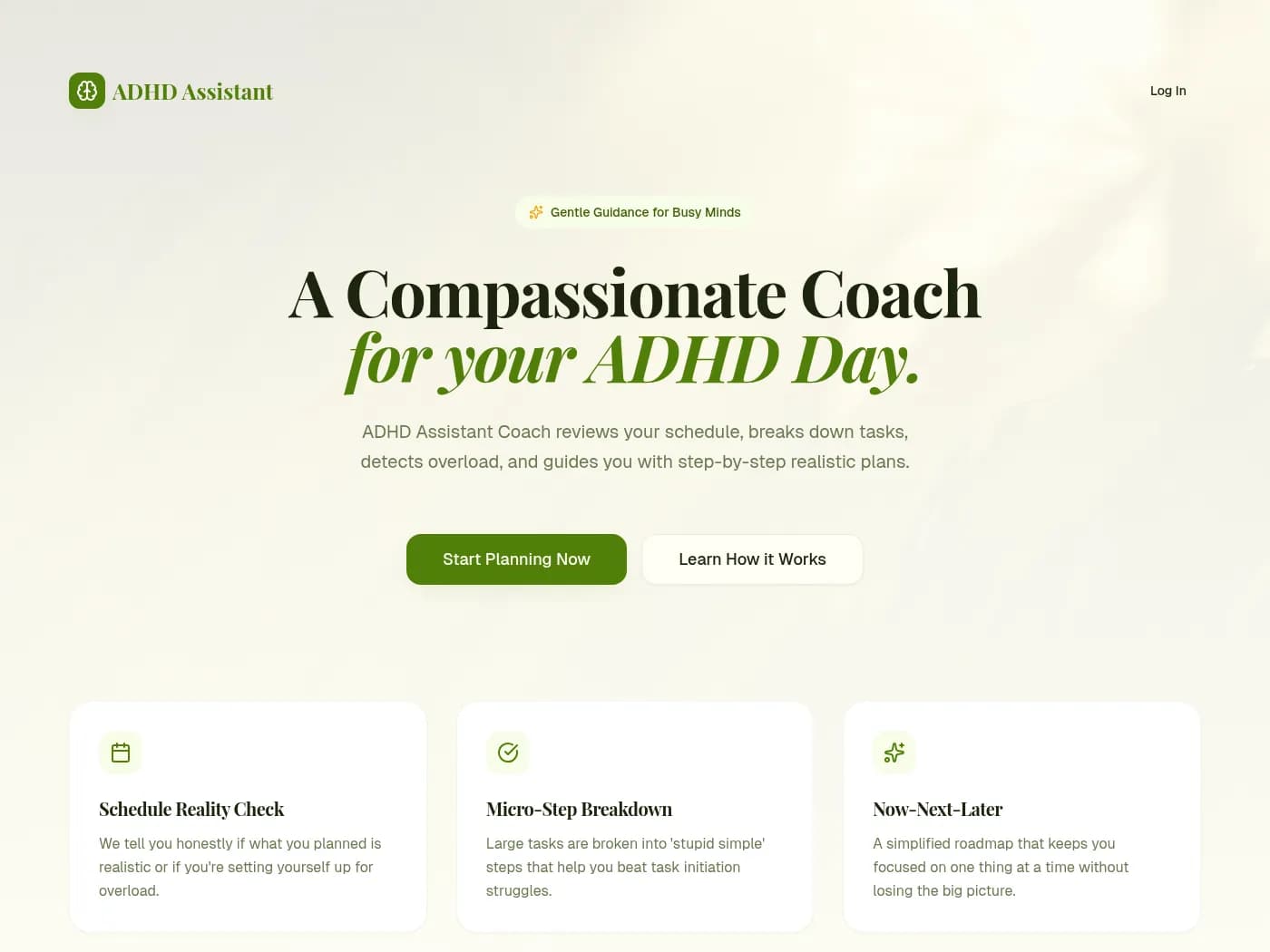 ADHD Assistant Coach