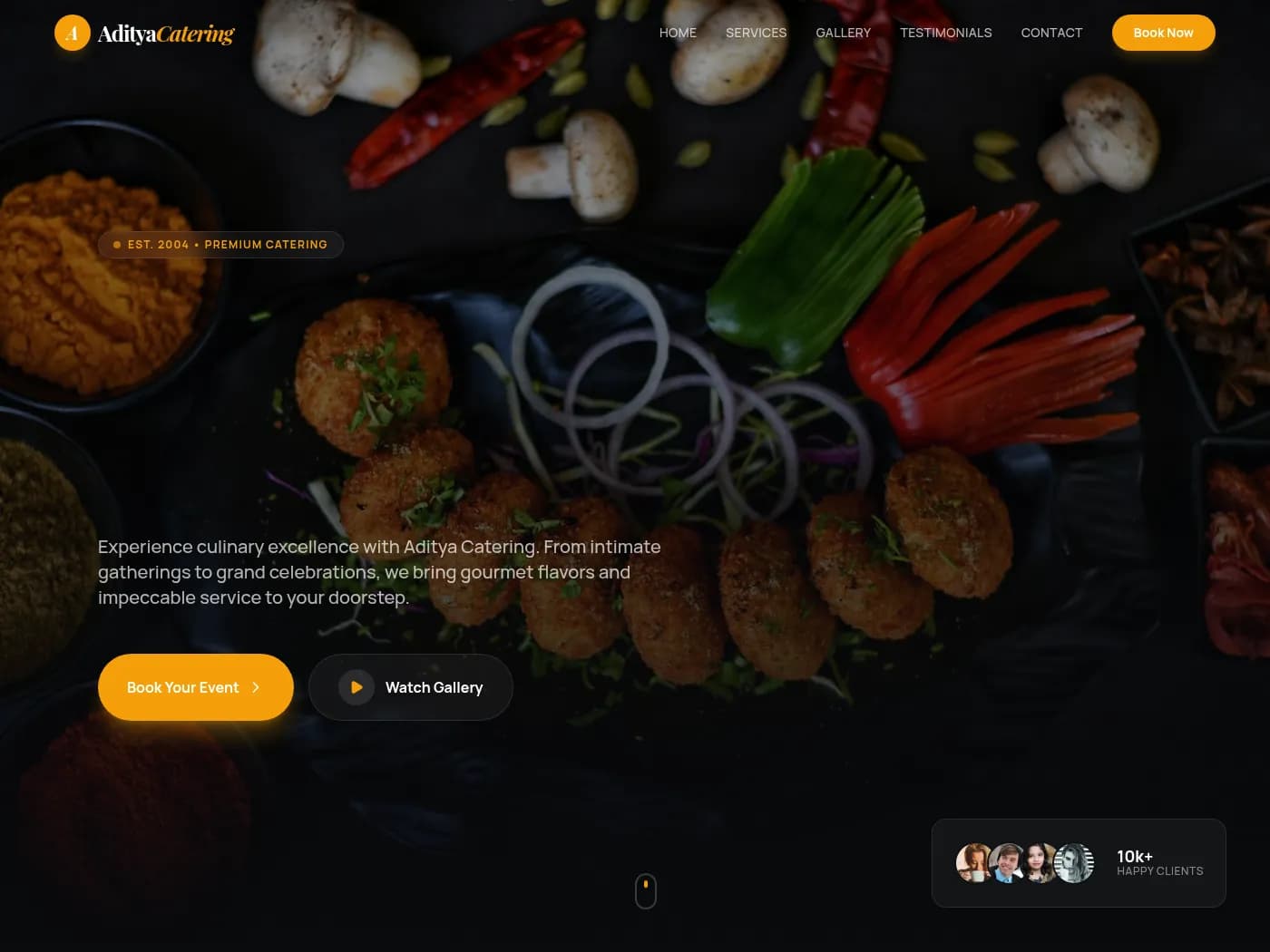 Aditya Catering Revamp