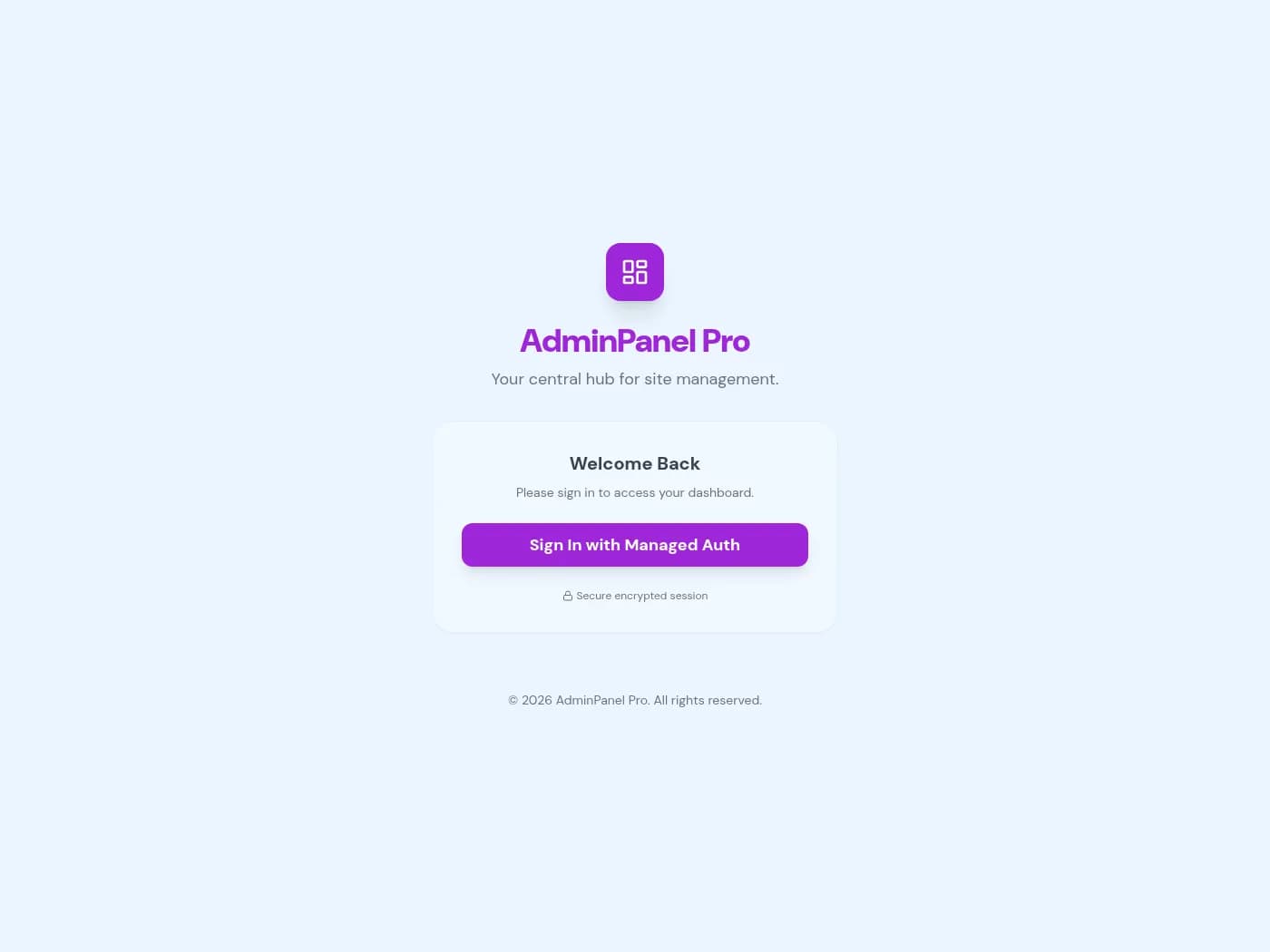 AdminPanel Pro
