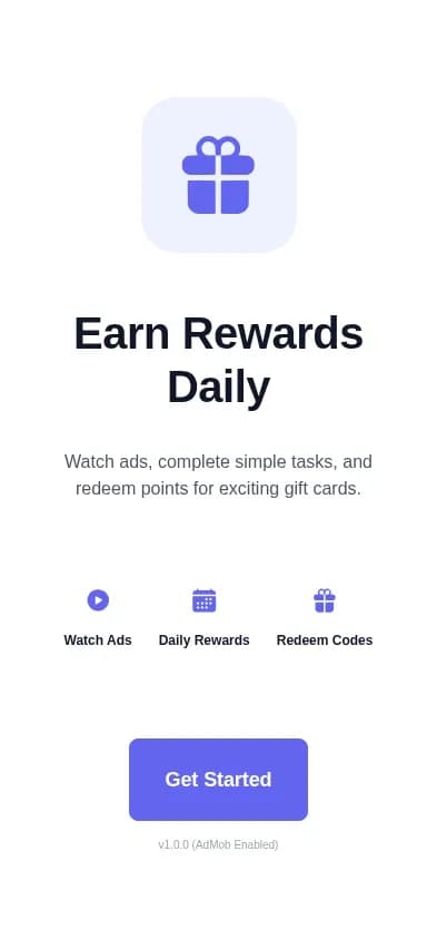 AdMob Rewards App