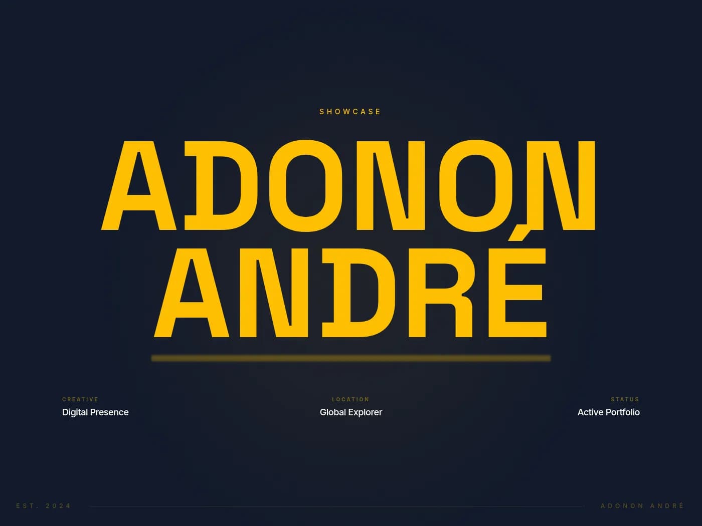 ADONON André Showcase