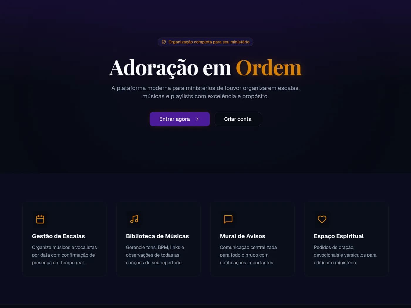 Adoração em Ordem