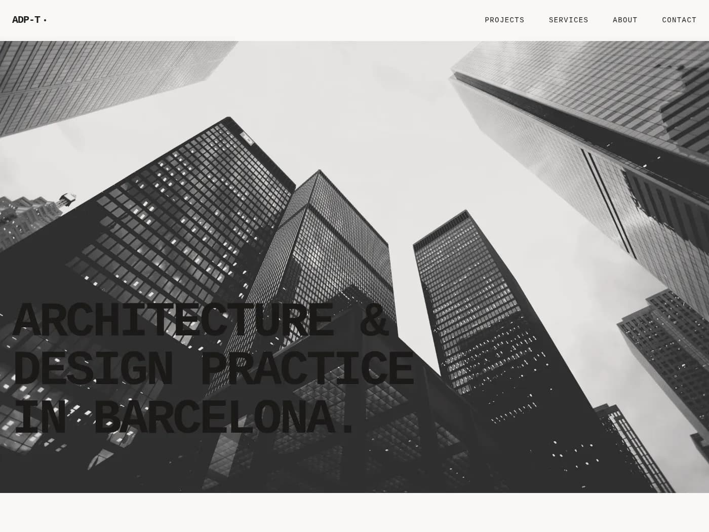 ADP-T Studio Website