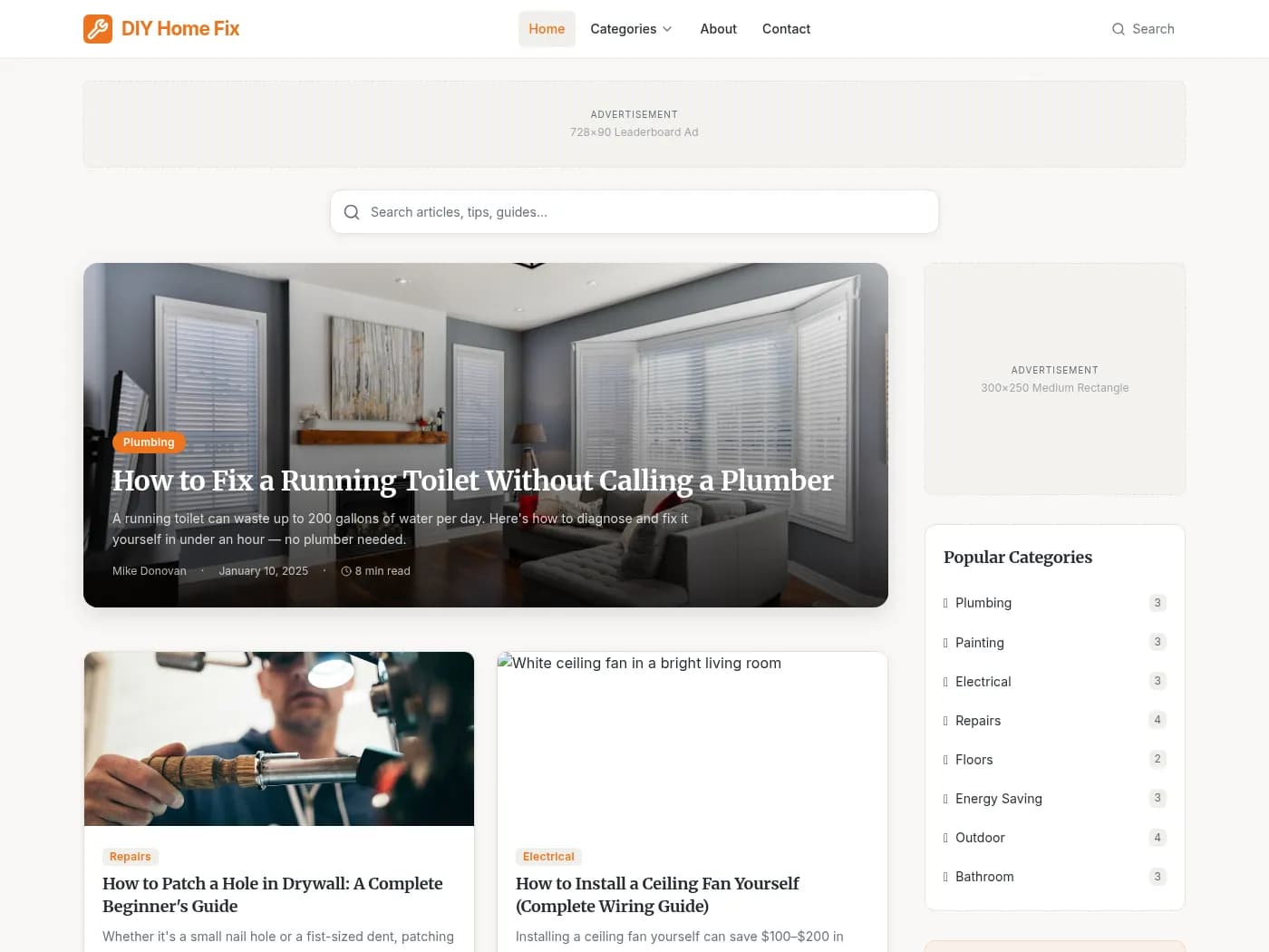 AdSense Niche Blog Builder