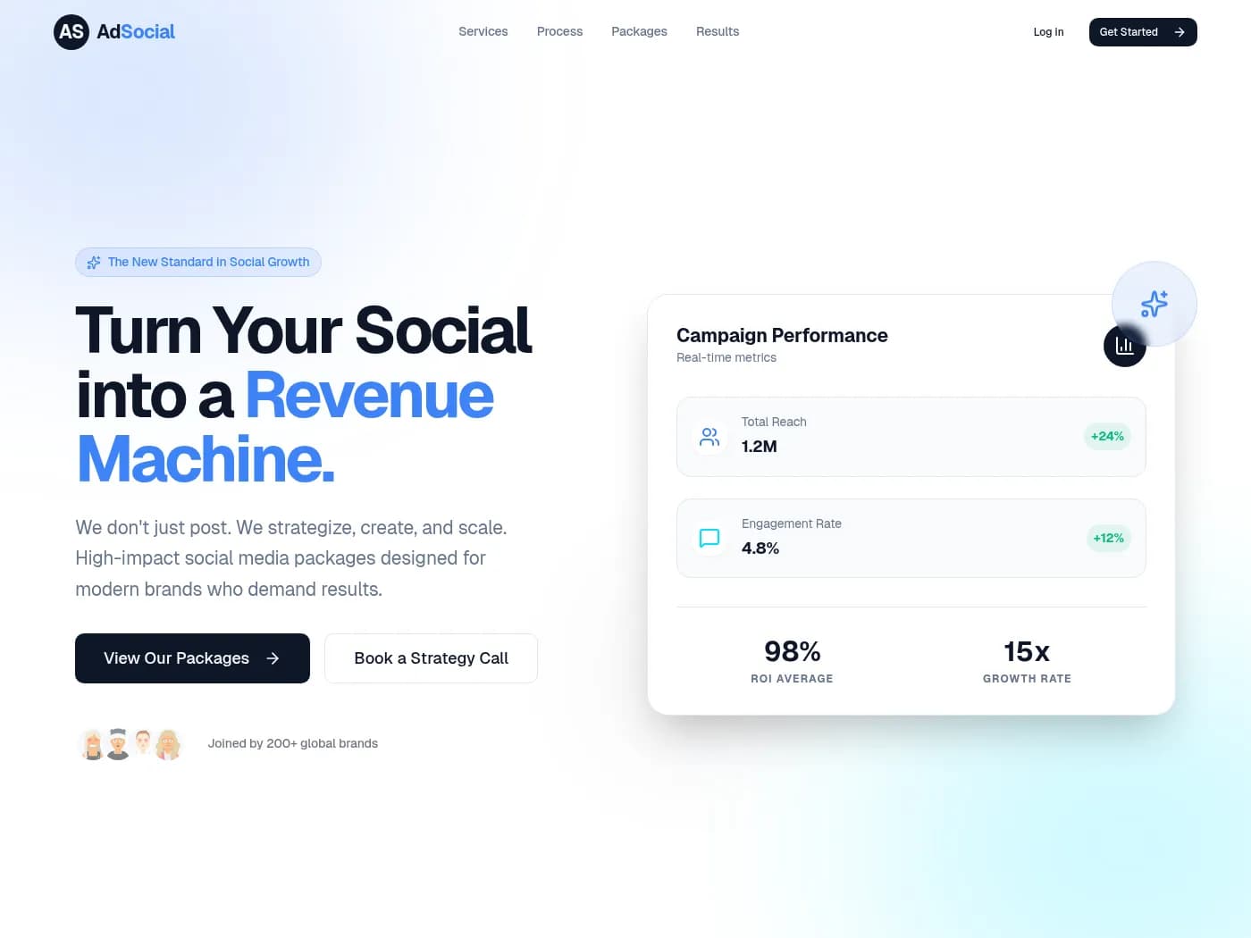 AdSocial Agency Site