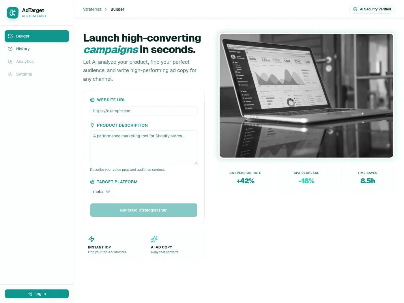 AdTarget AI Strategist