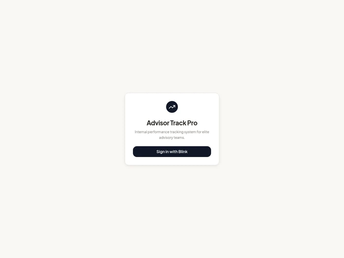 Advisor Track Pro