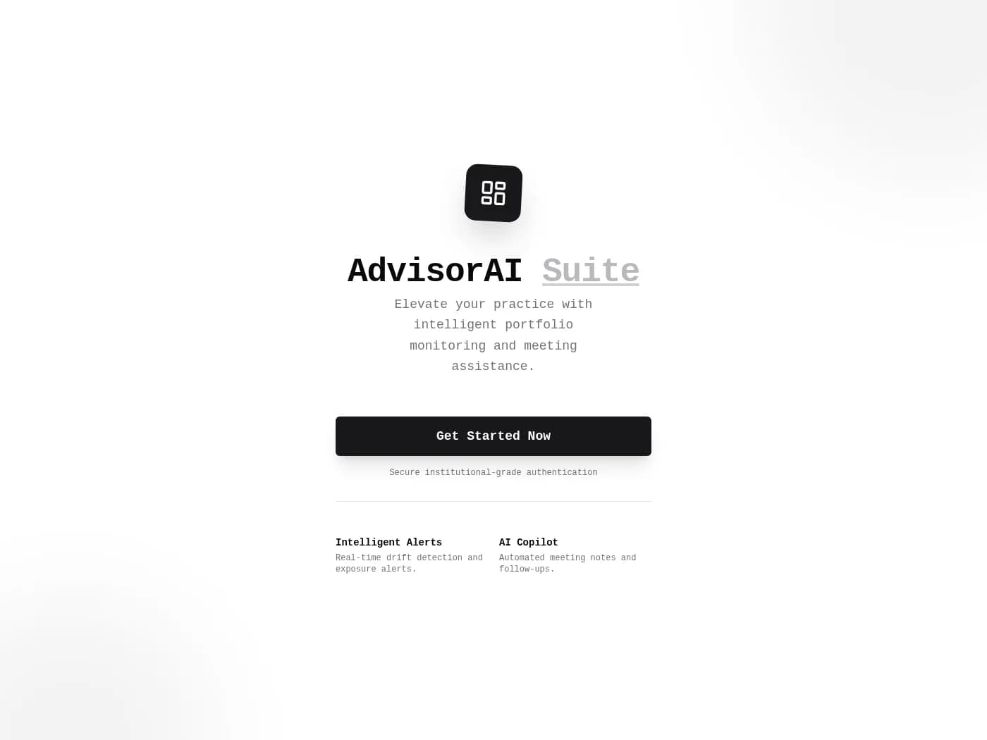 AdvisorAI Suite
