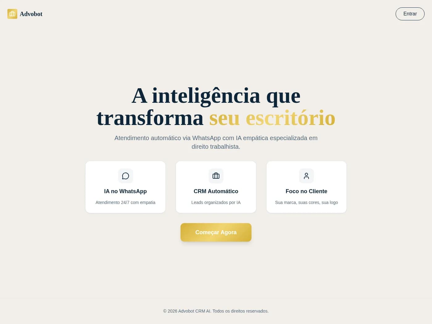 Advobot CRM AI