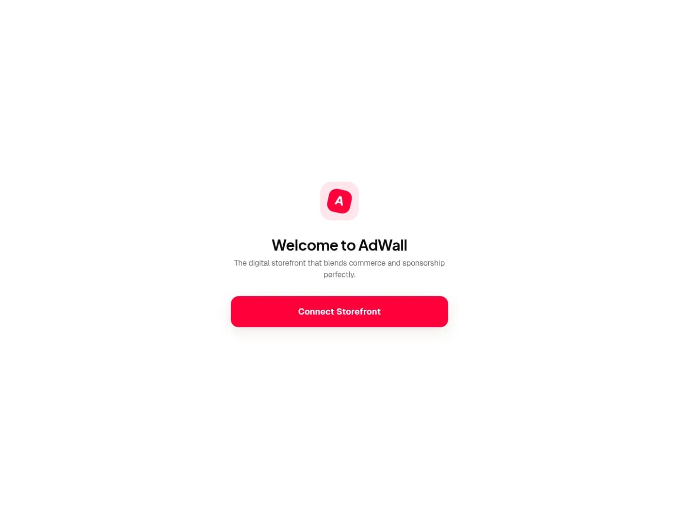 AdWall Storefront