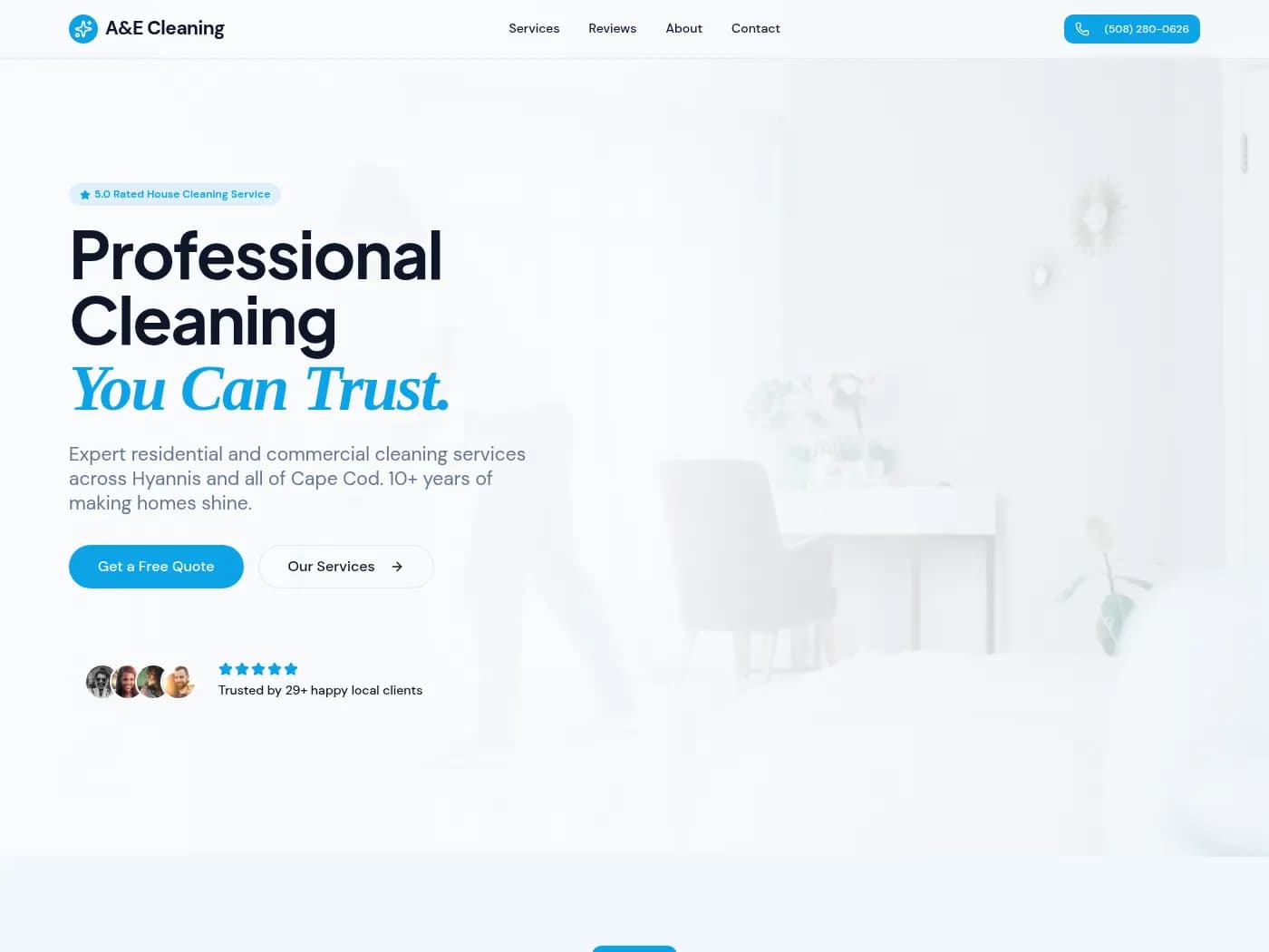 A&E Cleaning Web Portal