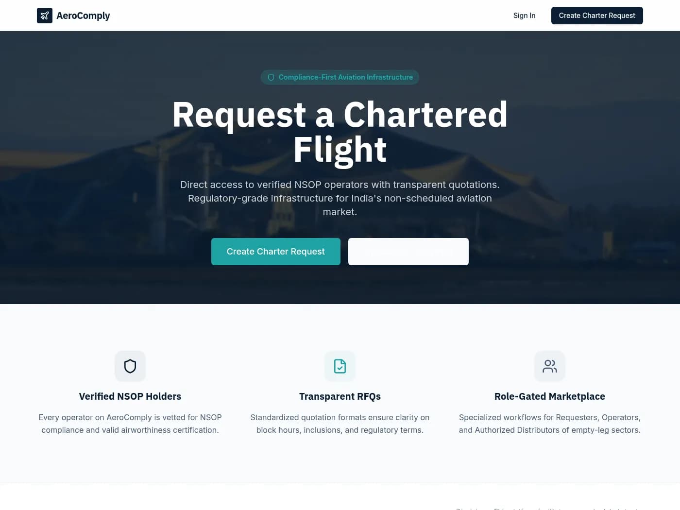 AeroComply Platform